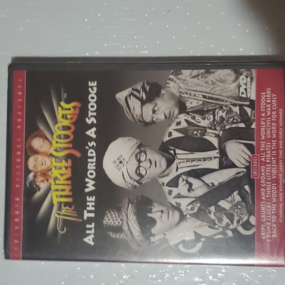 Columbia | Other | The Three Stooges All The World A Stooge | Poshmark